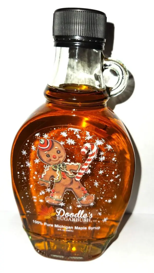 Pure Michigan Maple Syrup - Gingerbread - 8 oz - Motown Soup