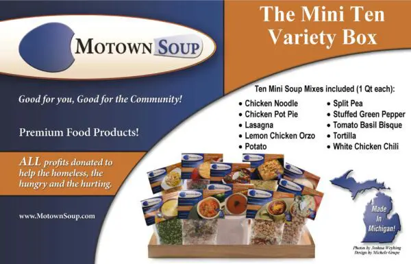 Mini Ten Variety Box - Motown Soup